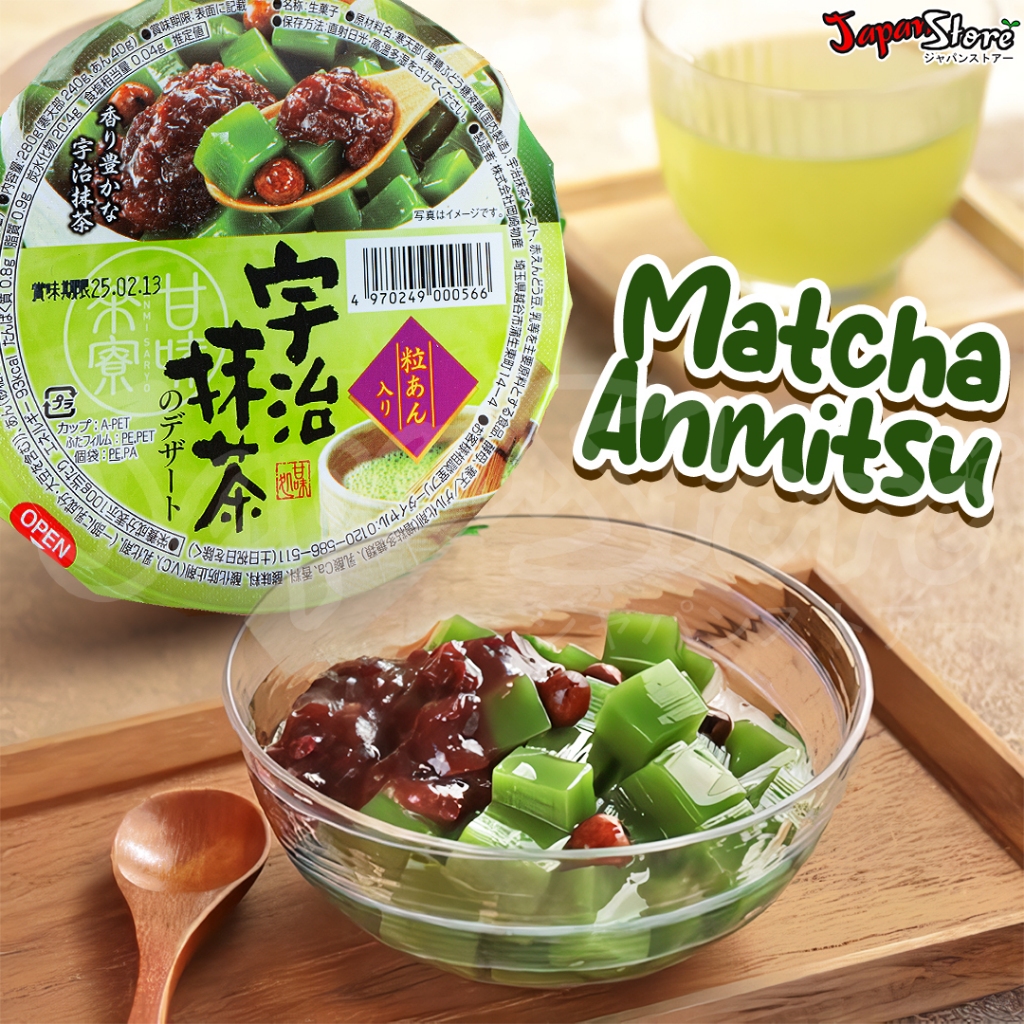 Jual Okazaki Matcha Anmitsu Dessert [Dessert Khas Jepang] | Shopee ...