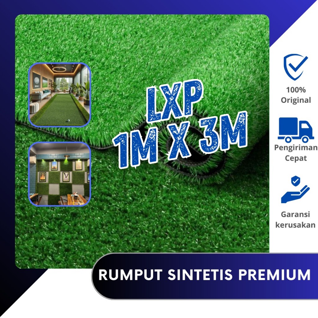 Jual Rumput sintetis (SWISS) Lebar 1M x Panjang 3M / Rumput sintetis ...