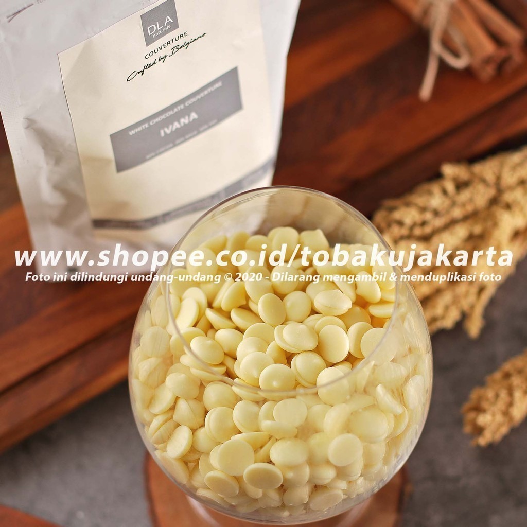 Jual DLA Naturals - Ivana 30% 100gr White Couverture Chocolate Coklat ...