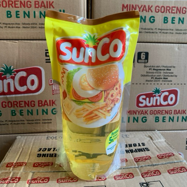Jual MINYAK SANCO 1 LITER KARTON ISI 12PC | Shopee Indonesia