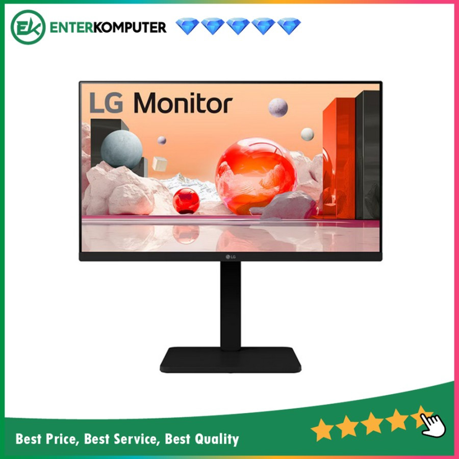 Jual LG 24BA550-B 23.8" FHD IPS 100Hz Monitor Built-in Speaker | Shopee ...