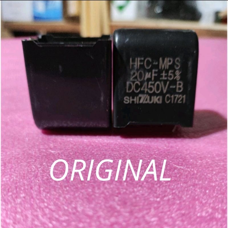 Jual Capasitor / Kapasitor Daikin DC 20uF / 450V ORIGINAL | Shopee ...