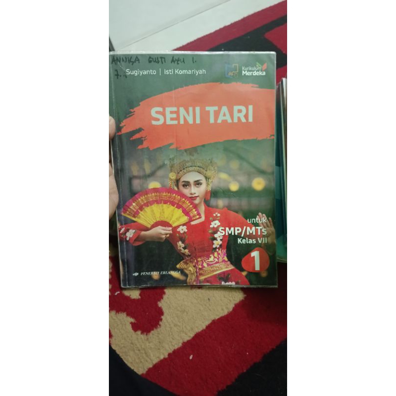 Jual buku seni tari smp/mts kelas 7 erlangga | Shopee Indonesia