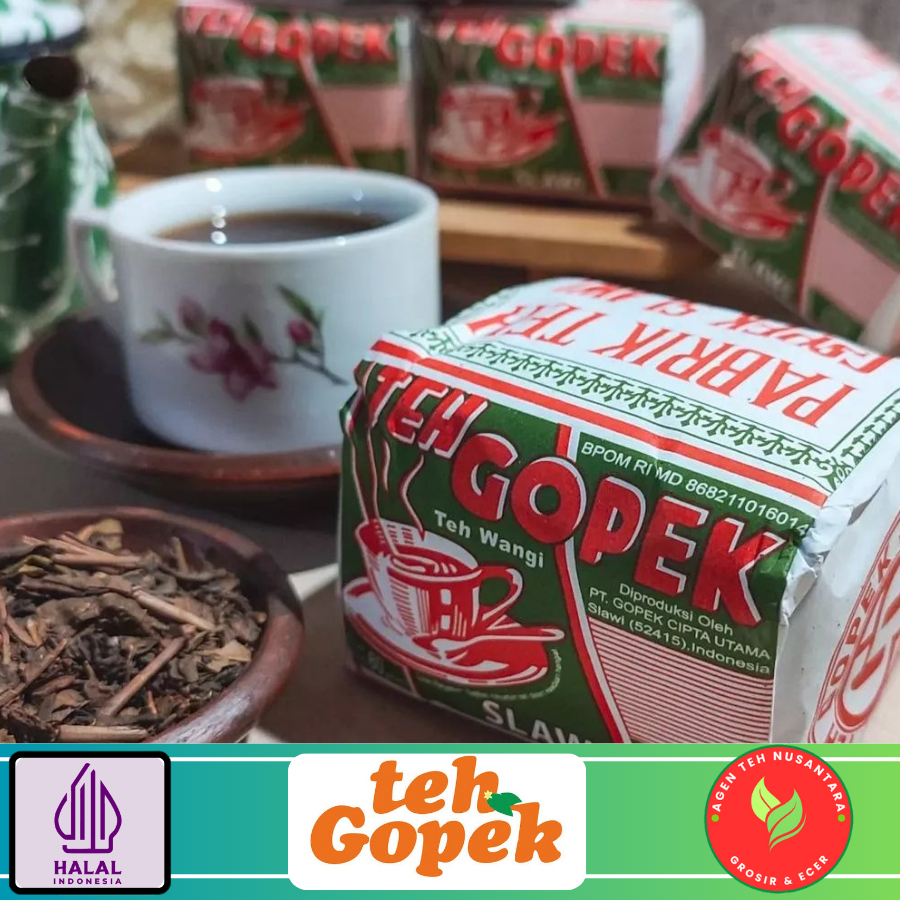 Jual TEH GOPEK SLAWI/ TEH TUBRUK 10x40 gr MURAH | Shopee Indonesia