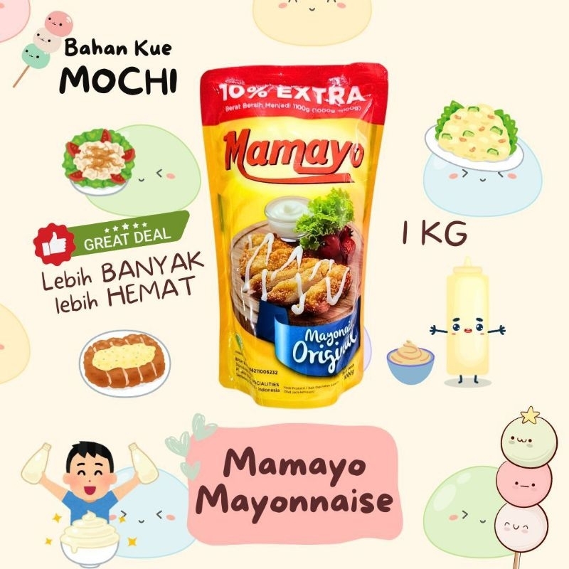 Jual Mamayo Mayonaise 1 KG / Mamayo Mayonais Murah!!! | Shopee Indonesia