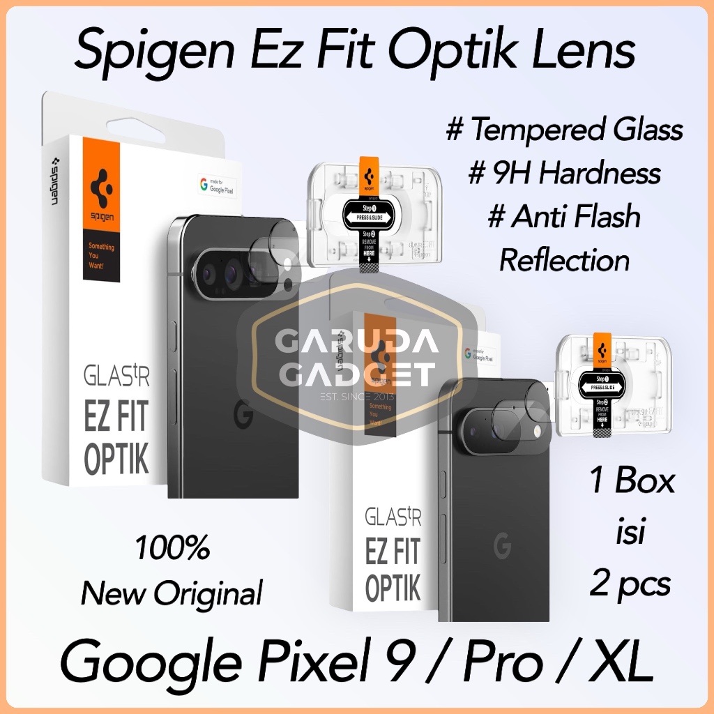 Jual Tempered Glass Kamera Google Pixel 9 Pro XL Fold Spigen Optik Ez ...