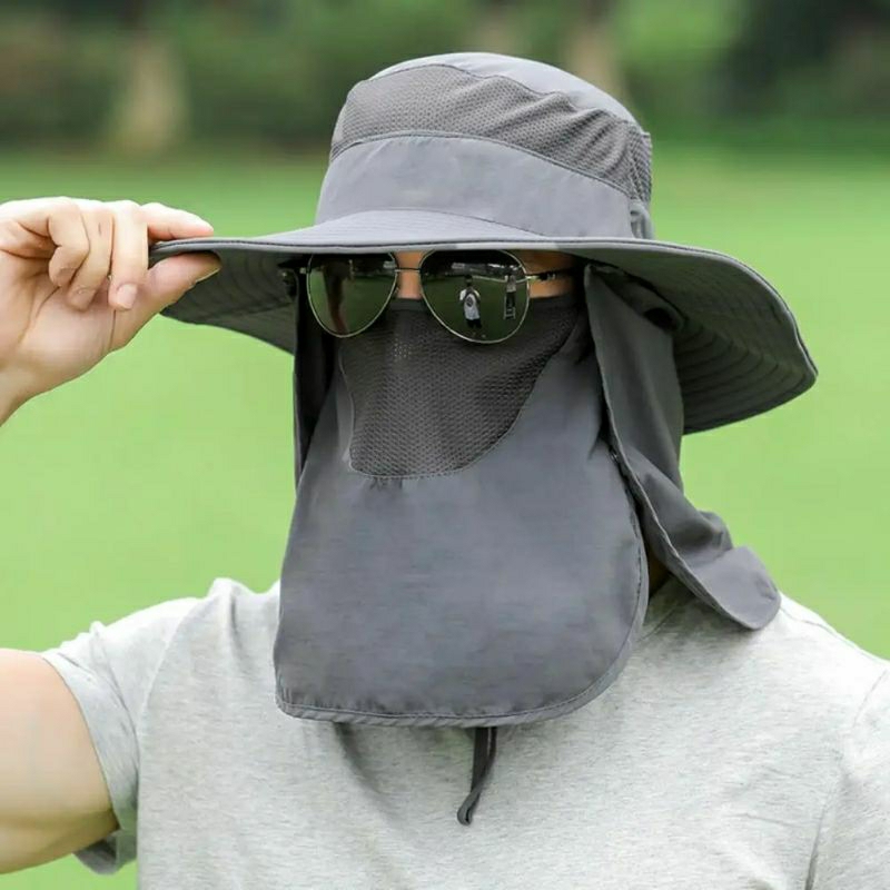 Jual Topi Gunung Topi Mancing Capil Anti Panas UV Matahari Topi Jepang ...