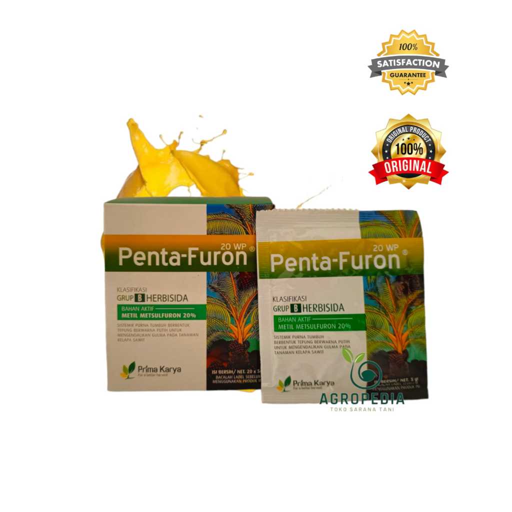 Jual Herbisida Penta Furon 20 WP @5 gr - Mengendalikan gulma berdaun ...