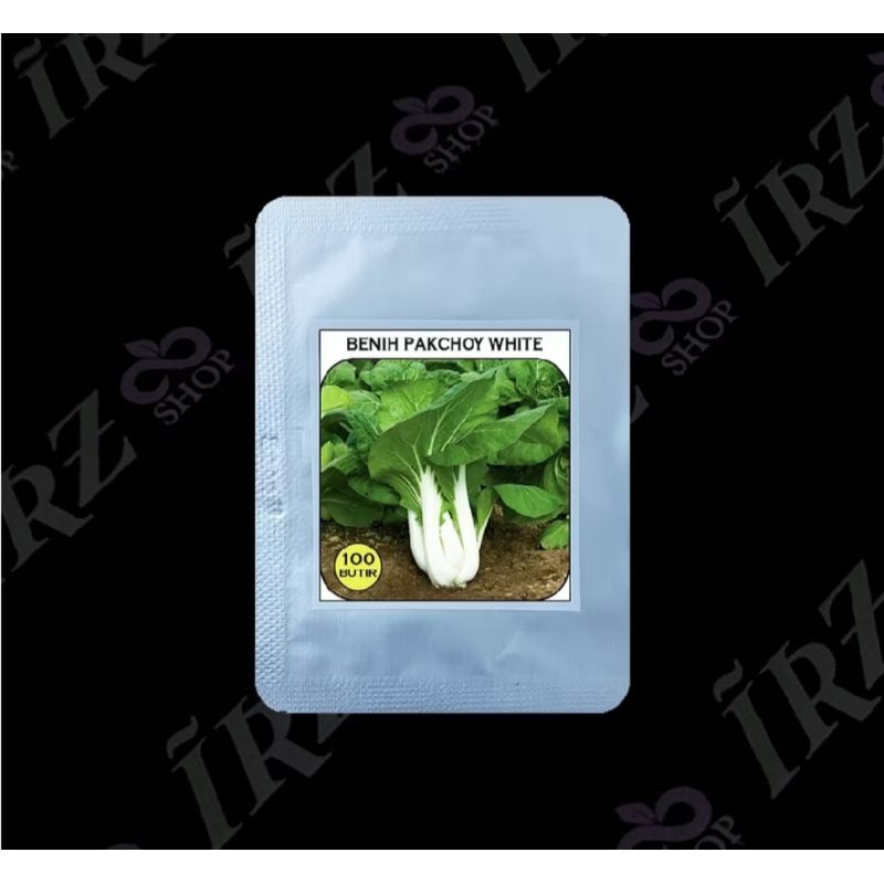 Jual Benih Ecer pak choy putih / pak choy white isi 100 Biji | Shopee ...