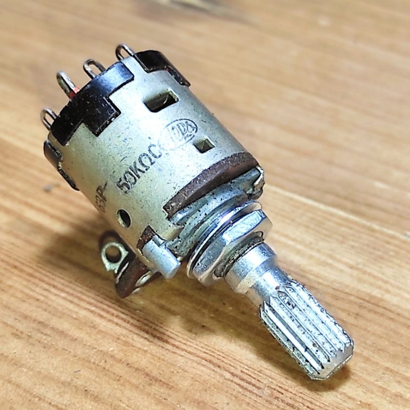 Jual Potensio C50K asli ALPS JAPAN 63P Mono potentiometer C 50K ...