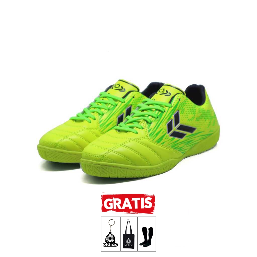 Jual Sepatu futsal Stabilo Hijau olahraga indoor in outdoor | Shopee ...