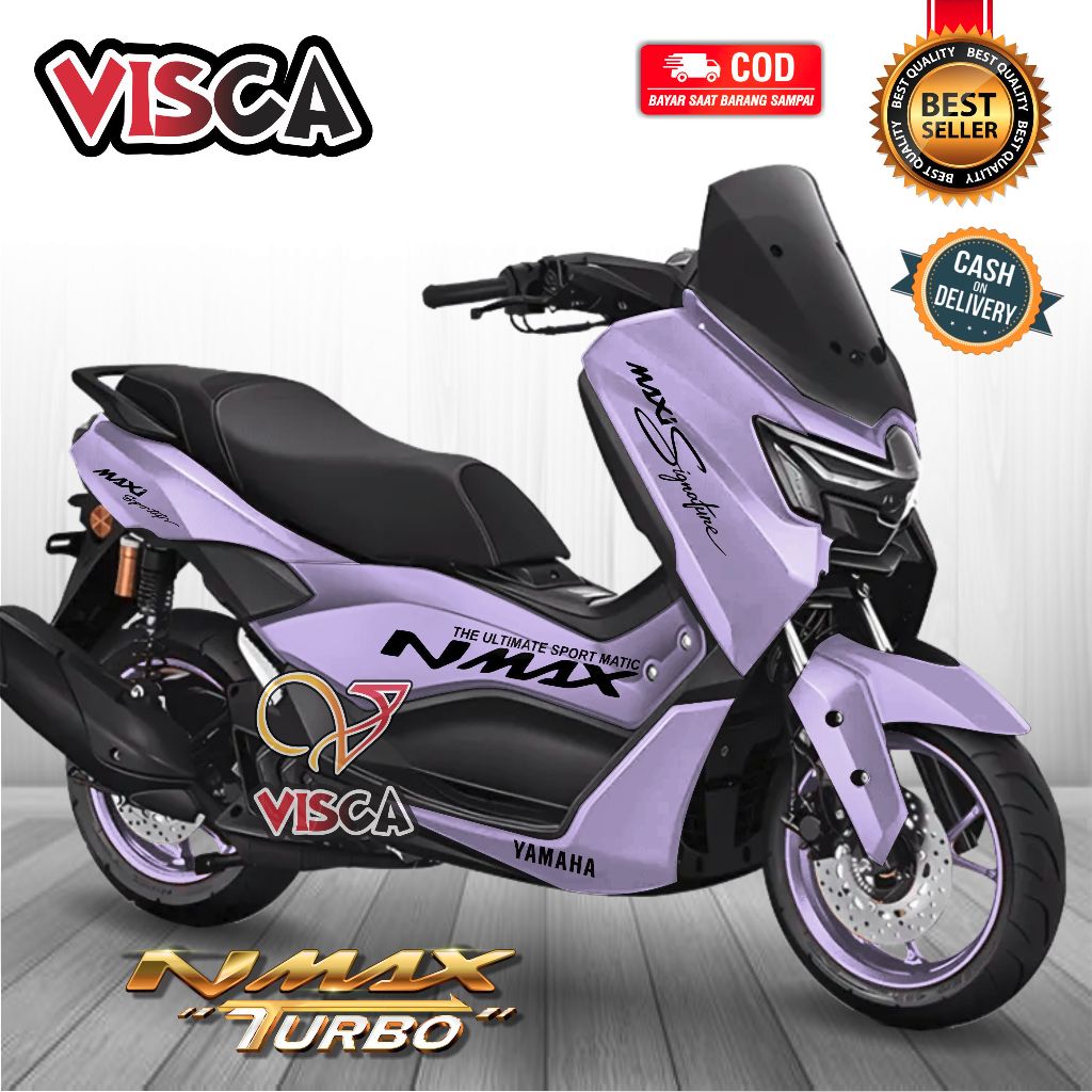 Jual Decal NMAX Turbo Full Body Stiker NMAX New 2024 Fullbody Dekal ...