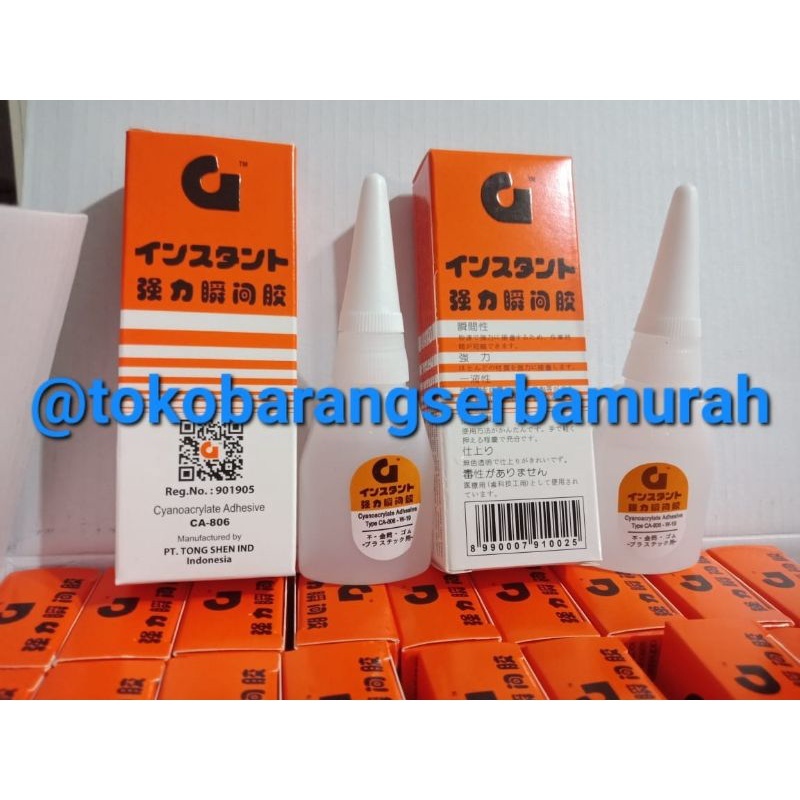 Jual Lem g original/ lem g asli / Lem G ORIGINAL Super Glue Tetes ...