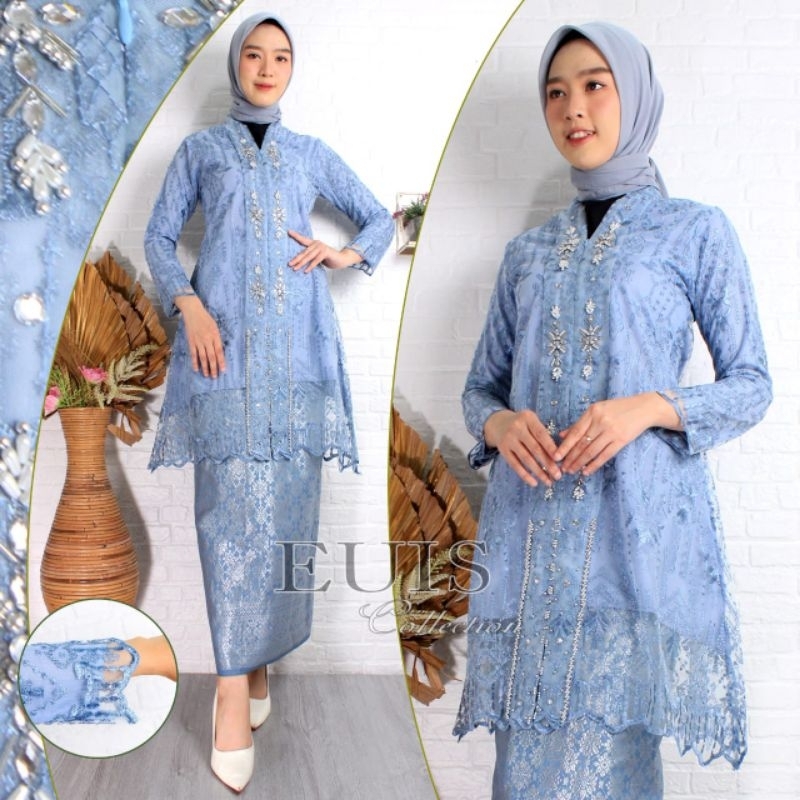 Jual kebaya wisuda pestA KARTINI TILLE PAYET rok songket palembang ...
