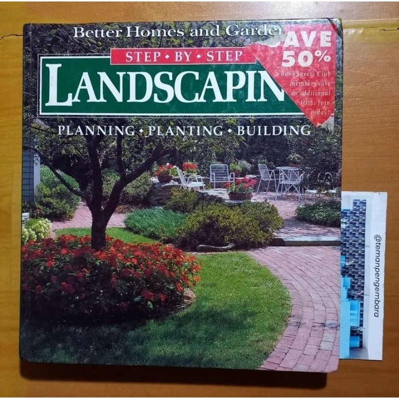 Jual Buku Step By Step LANDSCAPING - Planning Planting Building ...