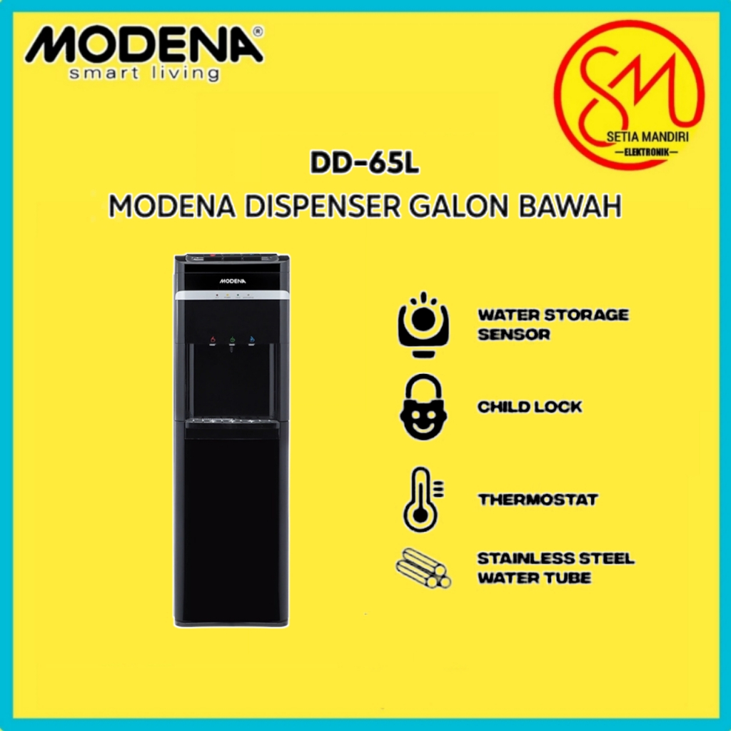 Jual MODENA DD 65 L Dispenser Galon Bawah PIETRO DD65L | Shopee Indonesia
