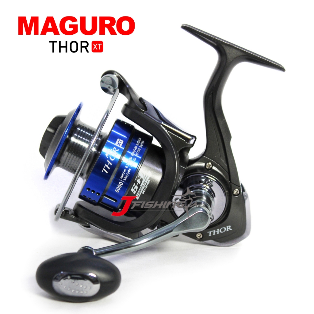 Jual Reel MAGURO THOR XT | Power Handle | Kolam Sungai Danau Muara Laut | 1000 2000 3000 4000 ...