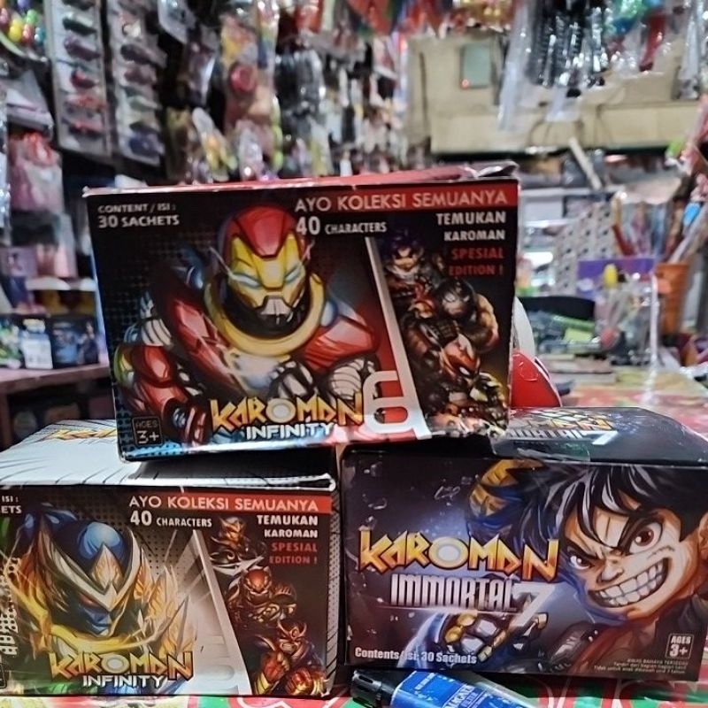 Jual karoman infinity 6 /immortal 7 isi 30 pcs | Shopee Indonesia