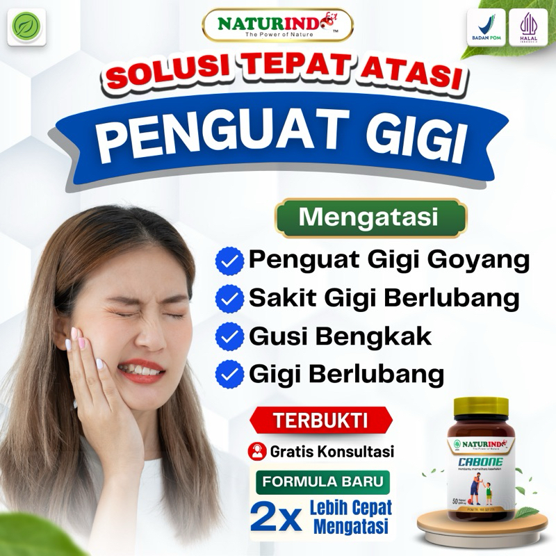 Jual Obat Penguat Gigi Goyang Goyah Gusi Bengkak Berdarah Sakit Gigi Berlubang | Shopee Indonesia