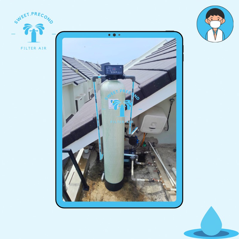 Jual Paket Tabung Filter Air Otomatis 1054" + Media | Shopee Indonesia