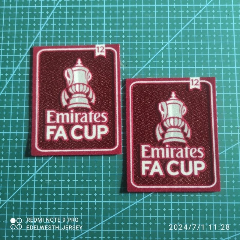 Jual PATCH/BADGE/EMBLEM FA CUP WINNER 12 REMAKE HK | Shopee Indonesia