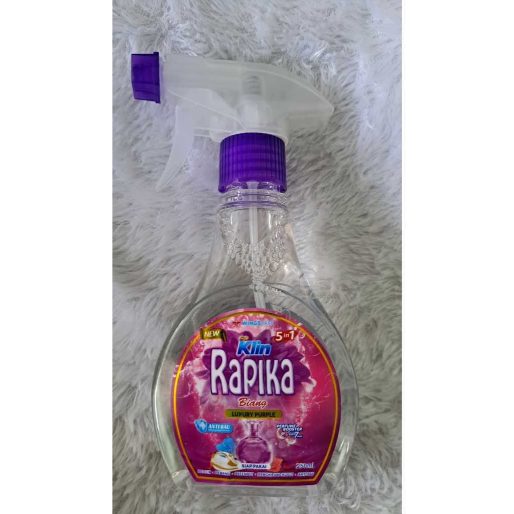 Jual RAPIKA UNGU BOTOL - 250Ml / Rapika UNGU Pelicin Pakaian Biang 5 In ...