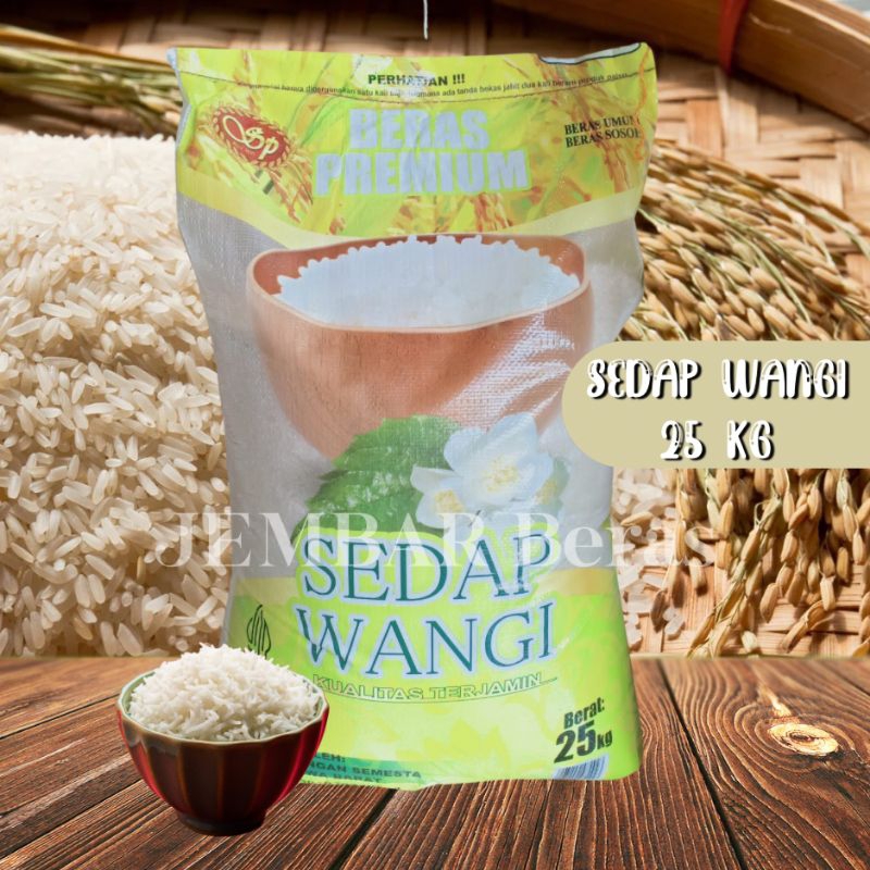 Jual BERAS MERK SEDAP WANGI 25KG | Shopee Indonesia