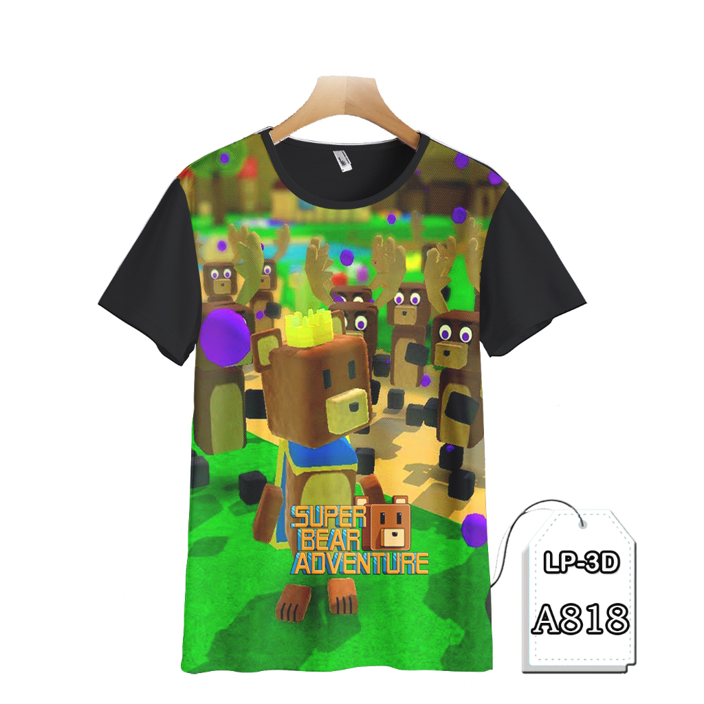 Jual Baju Super Bear Adventure Kaos Anak dan Dewasa Kaos Game Petualang ... Jual Baju Super Bear Adventure Kaos Anak dan Dewasa Kaos Game Petualang ...