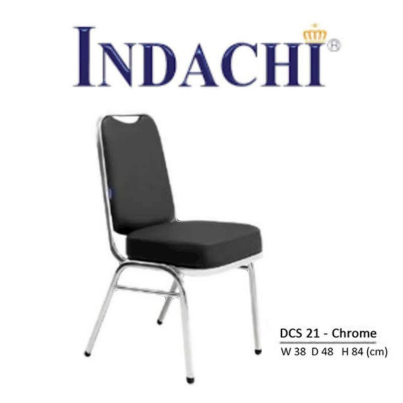 Jual KURSI STACKING INDACHI DCS 21 CR UTILITY KURSI MAKAN KURSI RESTO ...
