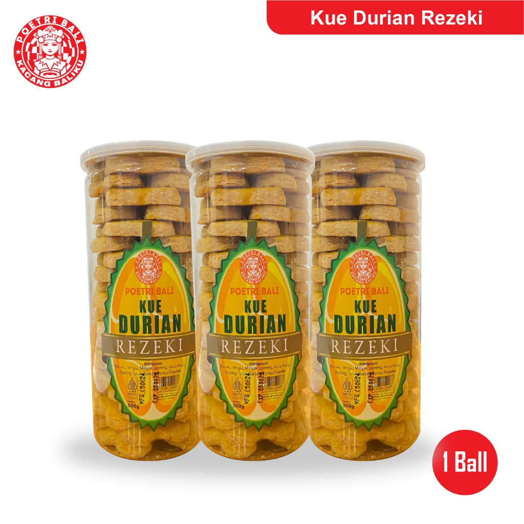 Jual Kue Durian Rezeki 1Ball/6pcs | Shopee Indonesia