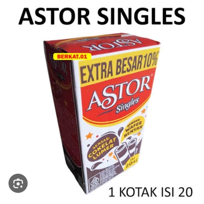 Jual Astor Single 1 box isi 20 pcs | Shopee Indonesia