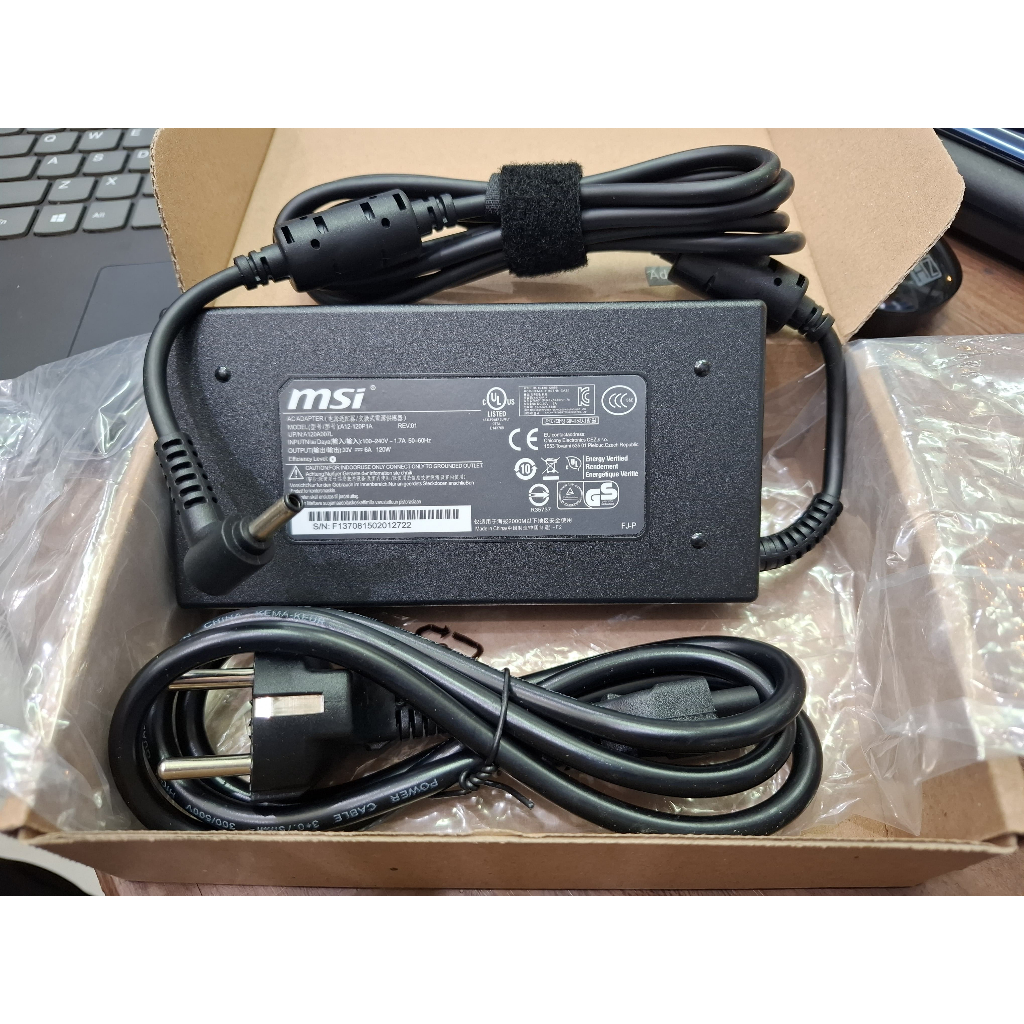 Jual Adaptor laptop MSI GF63 Thin 10SC 11UD MS-16R5 6A Dc. 4.5×3.0mm ...