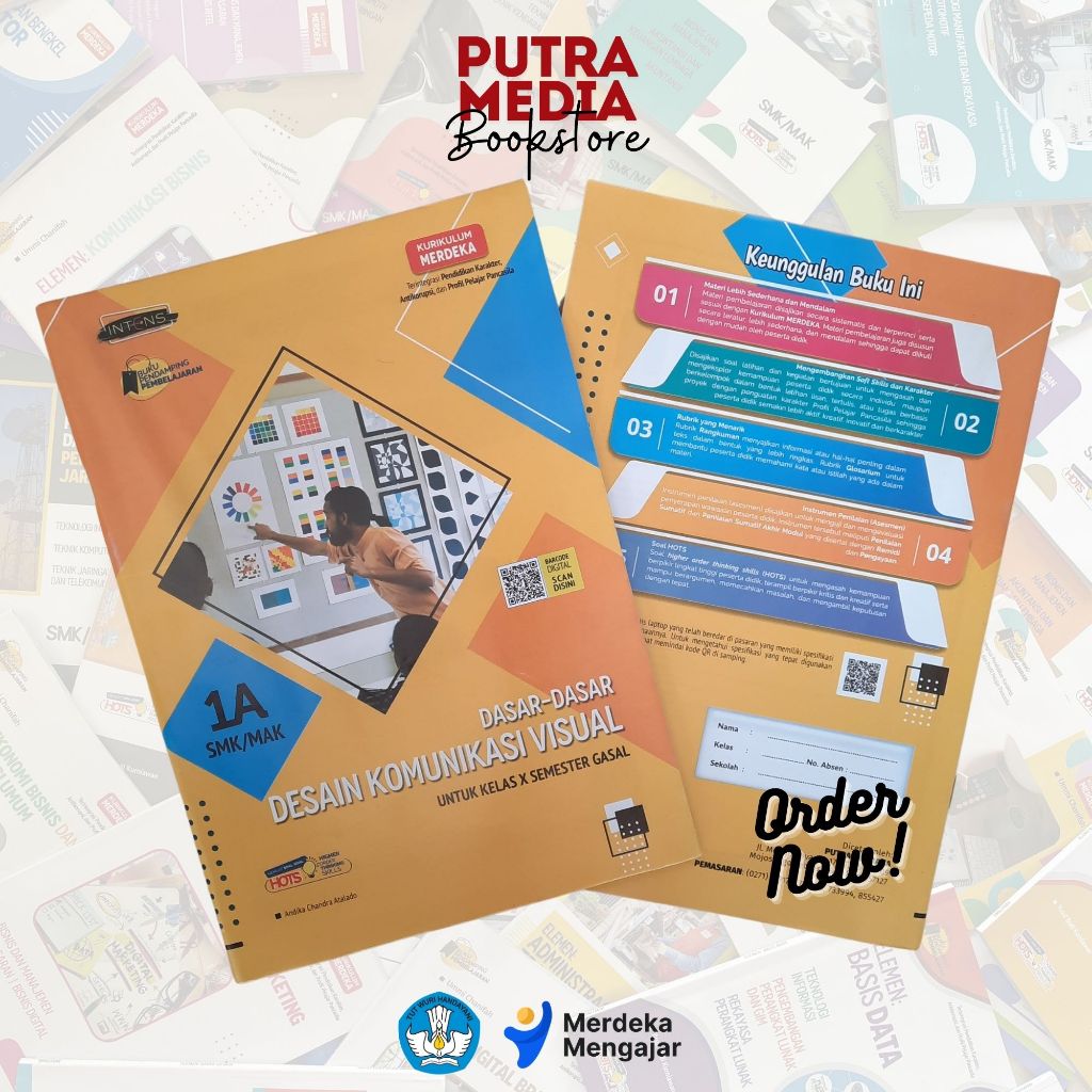 Jual BUKU KUMER 1A: Dasar-Dasar Desain Komunikasi Visual (DKV) untuk ...