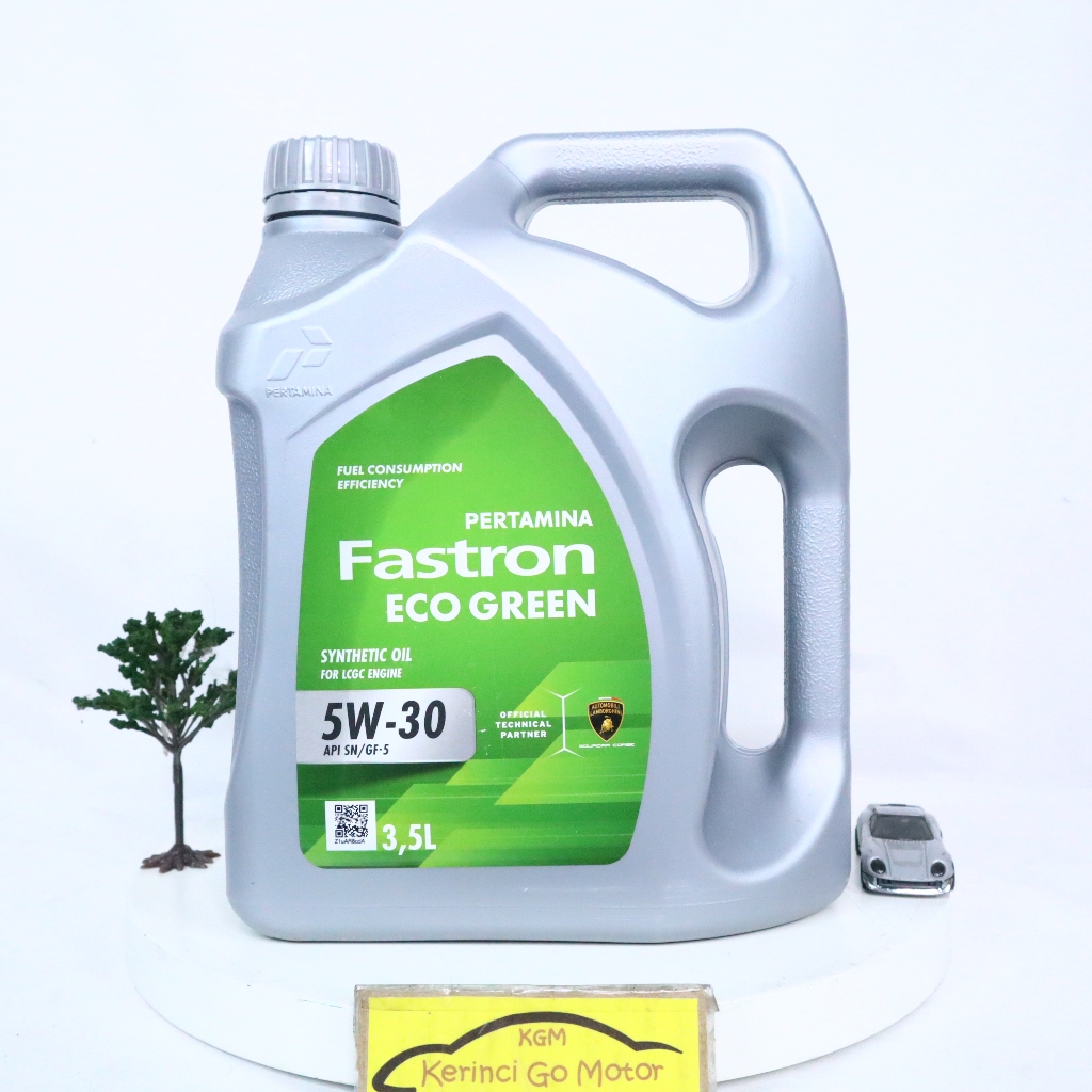 Jual Pertamina Fastron Eco Green SAE 5W-30 3.5 Liter API SN/GF-5 Oli ...