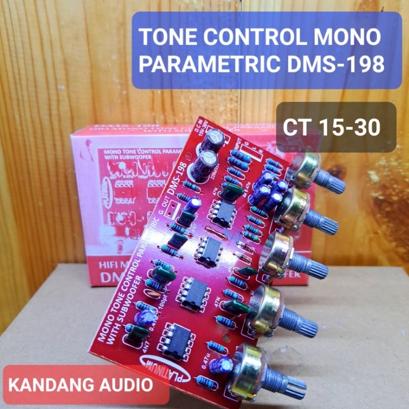 Jual HIFI TONE CONTROL MONO PARAMETRIC DMS-198 | Shopee Indonesia
