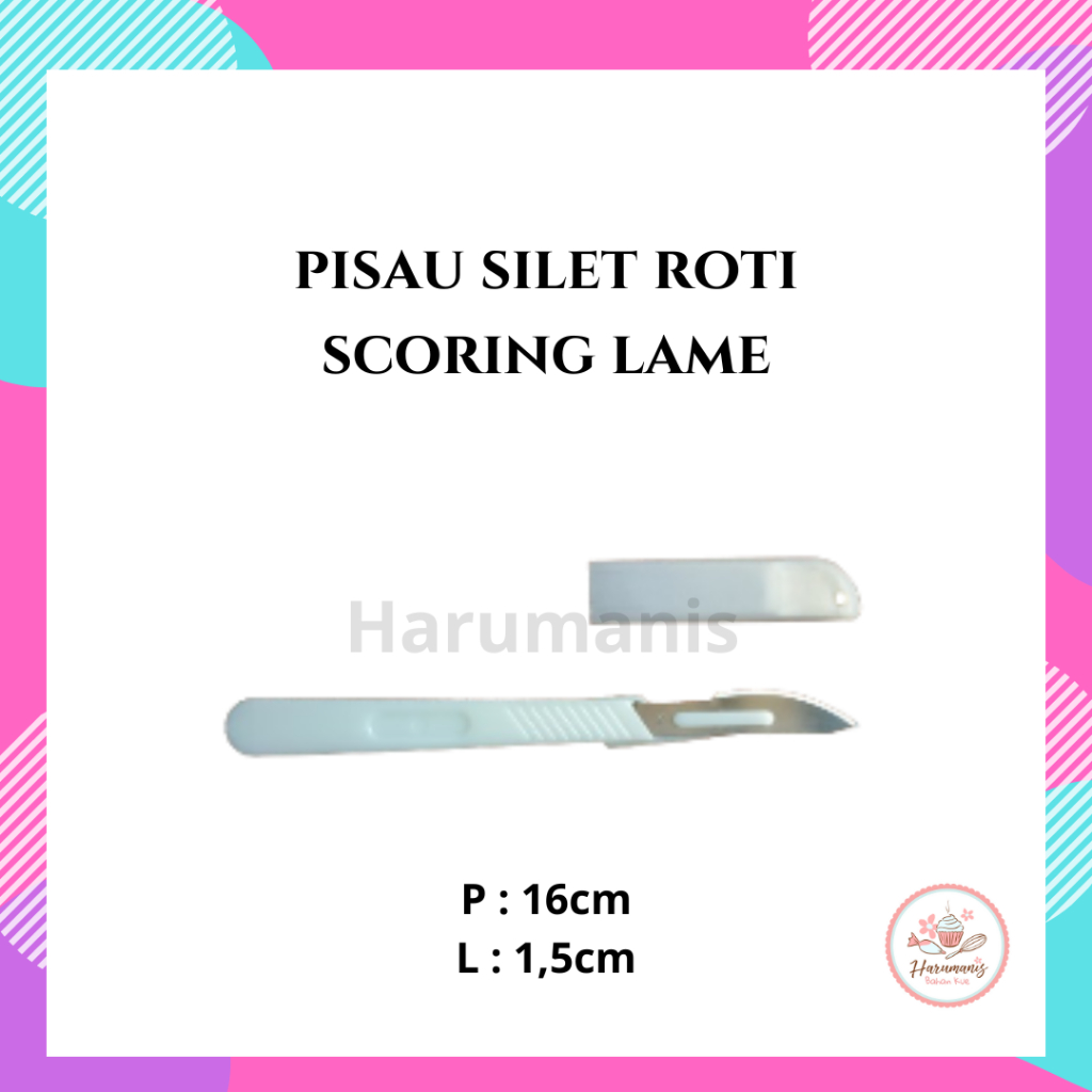 Jual Pisau Silet Roti Scoring Lame Sourdough Bread Cutter Bread Knife ...