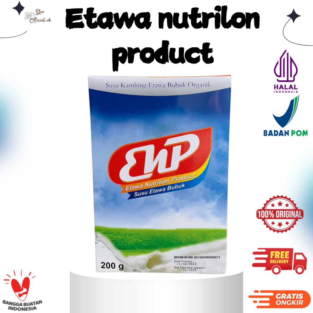 Jual SUSU ENP/ENP ETAWA NUTRILON PRODUCT 200g | Shopee Indonesia