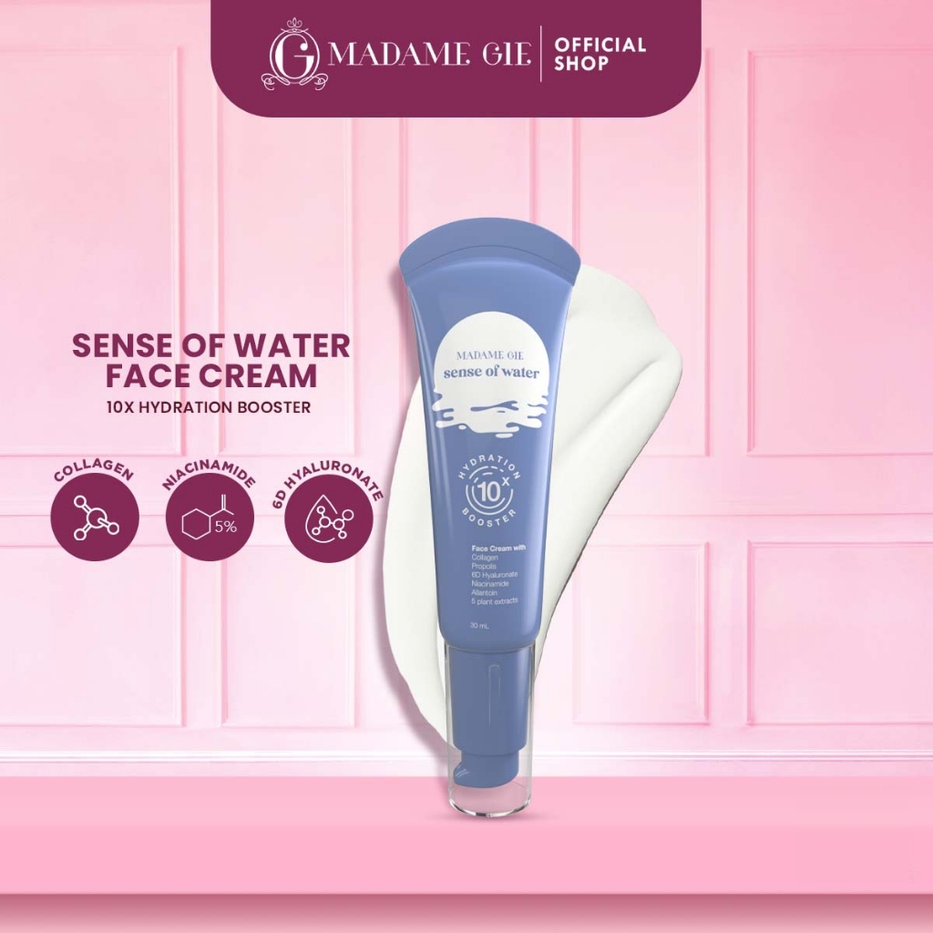 Jual Madame Gie Original Sense Of Water - Face Cream Moisturizer 10x ...