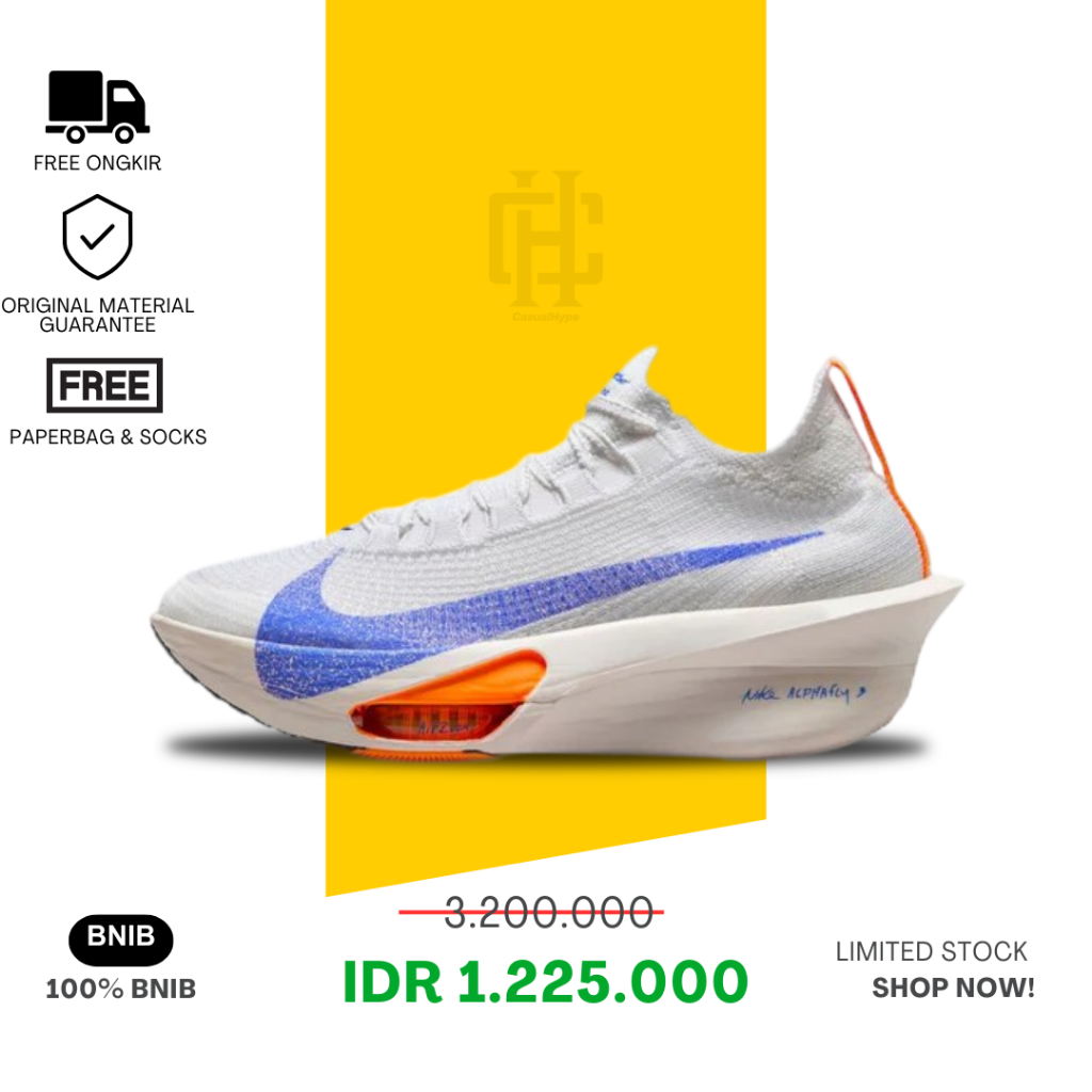 Jual Sepatu Nike Air Zoom Alphafly NEXT% 3 FP Blueprint Pack 100% BNIB ...