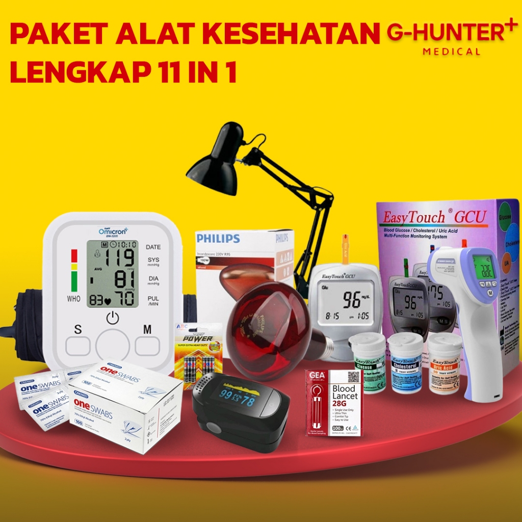 Jual Paket Lengkap Alat Kesehatan 8 in 1 / Alat Medis Lengkap / GCU 3 ...