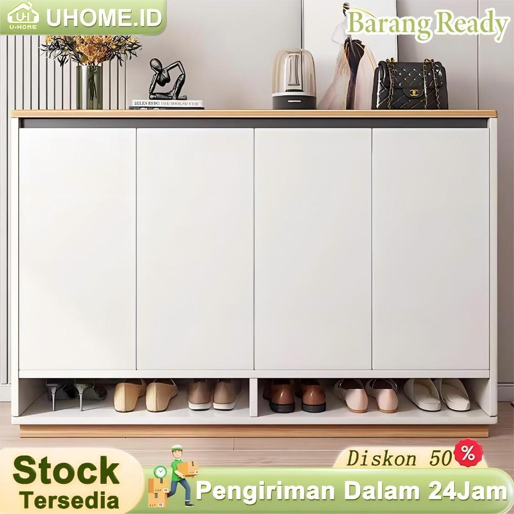 Jual Lemari Sepatu Tertutup Rak Sepatu Susun Lemari Sepatu Kayu Lemari ...
