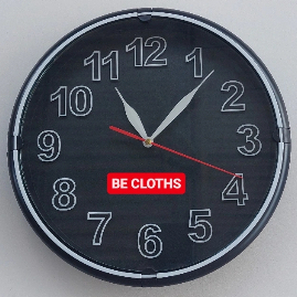 Jual Jam dinding Bulat Polos ESA 526 Quartz 25cm Wall clock hiasan ...