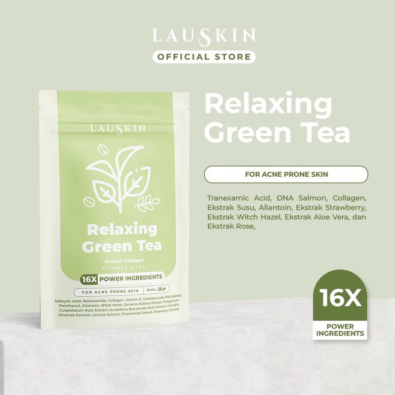 Jual LAUSKIN MASKER WAJAH GREENTEA VANILLA STRAWBERRY MILKY CHOCOLATE ...