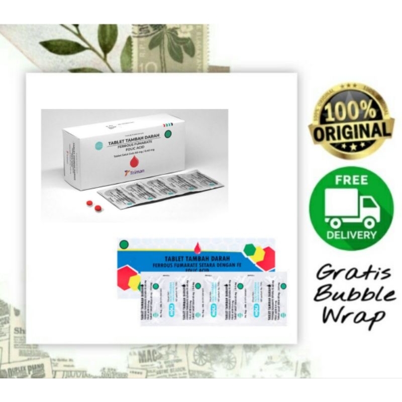 Jual Obat anemia / Tablet Zat Besi Phapros Marin Holi Pharma Triman ...