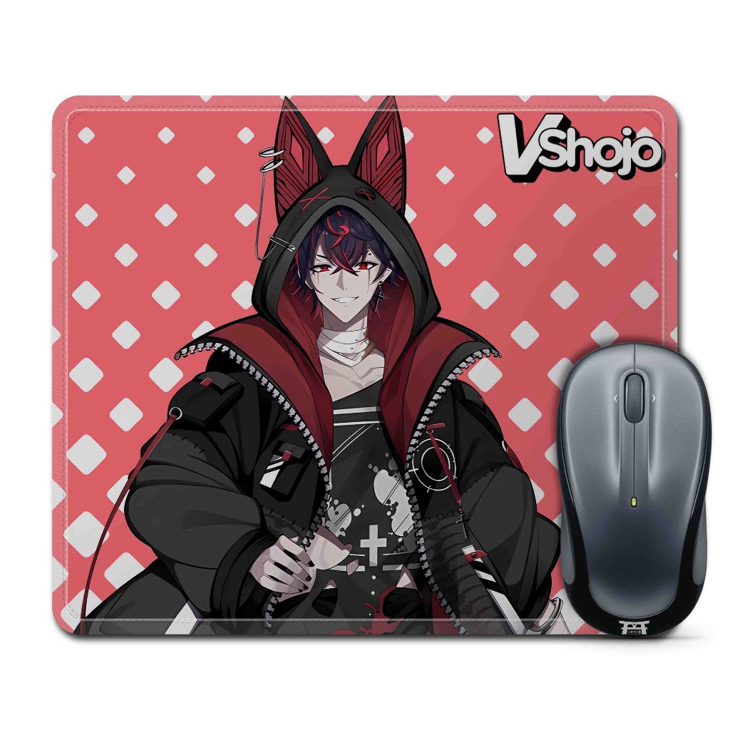 Jual Mouse pad gaming vtuber VSHOJO KURO KURENAI - VSHOJO material ...