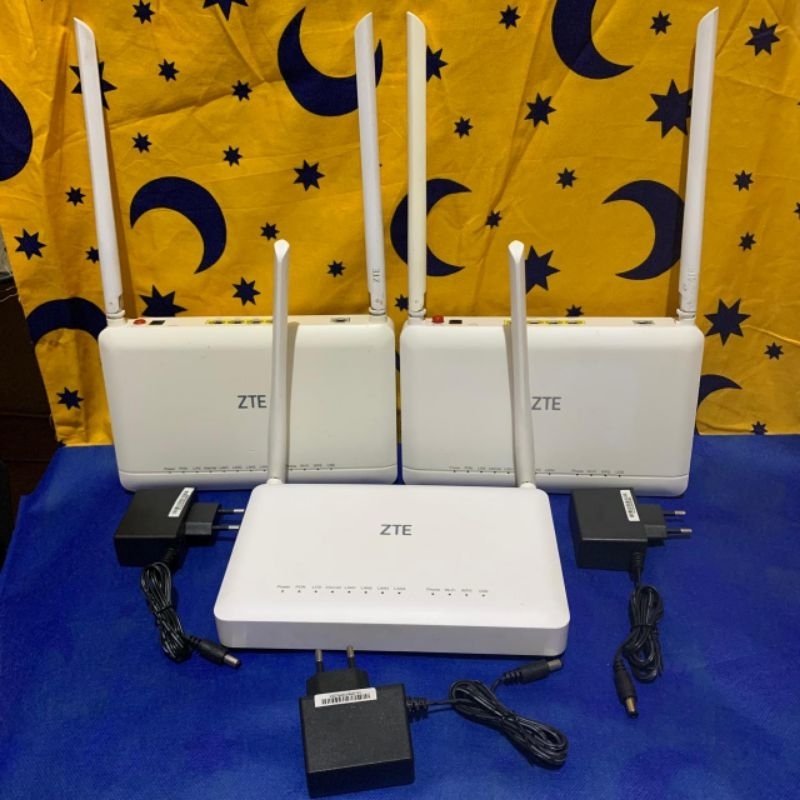 Jual ZTE F670L GPON ONT ZXHN Wi-Fi Dual-Band (Router & Adaptor ...
