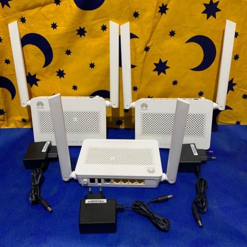 Jual HUAWEI 5V5 HG8145V5 (Router & Adaptor) Fort Biru Ijo GPON Terminal ...