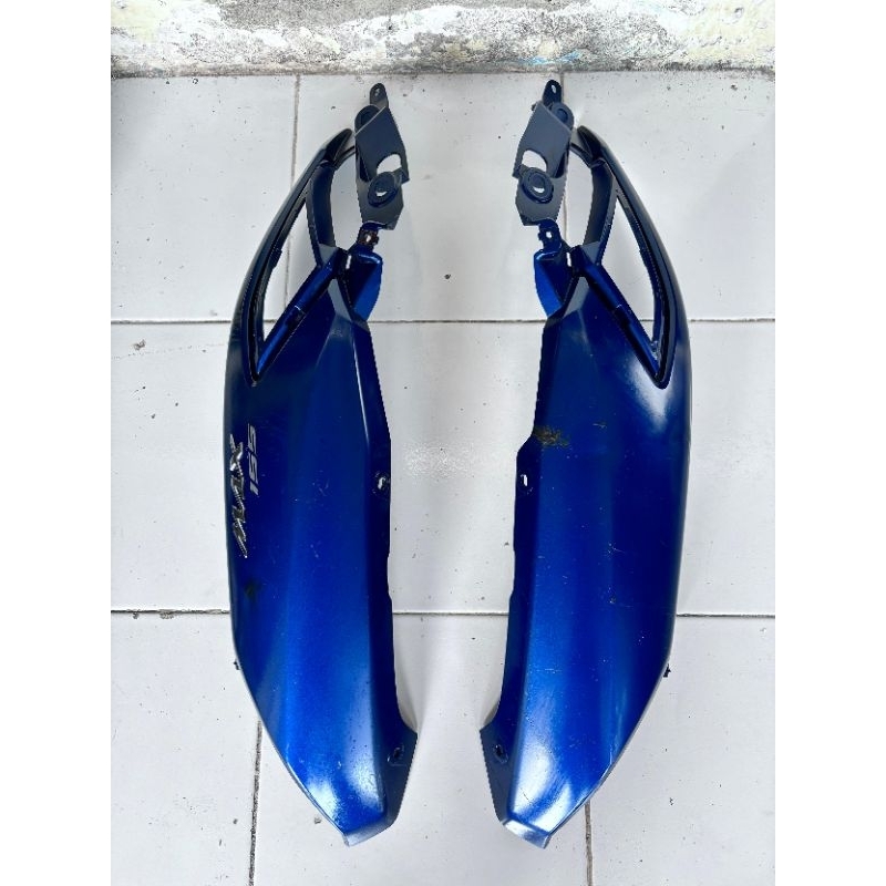 Jual cover body samping yamaha nmax new 155 biru doff original bekas ...