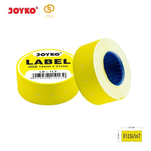 Jual Price Label Label Harga Joyko LB-1LY (1 Roll) | Shopee Indonesia