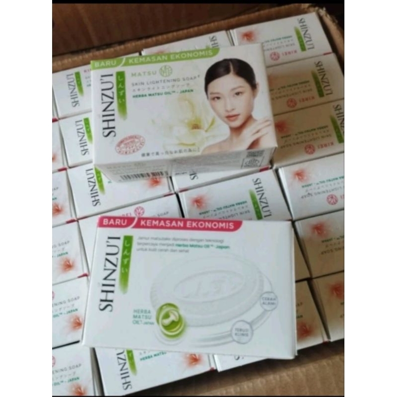 Jual Sabun susu Shinzui kemasan 60gr karton isi 72gr | Shopee Indonesia